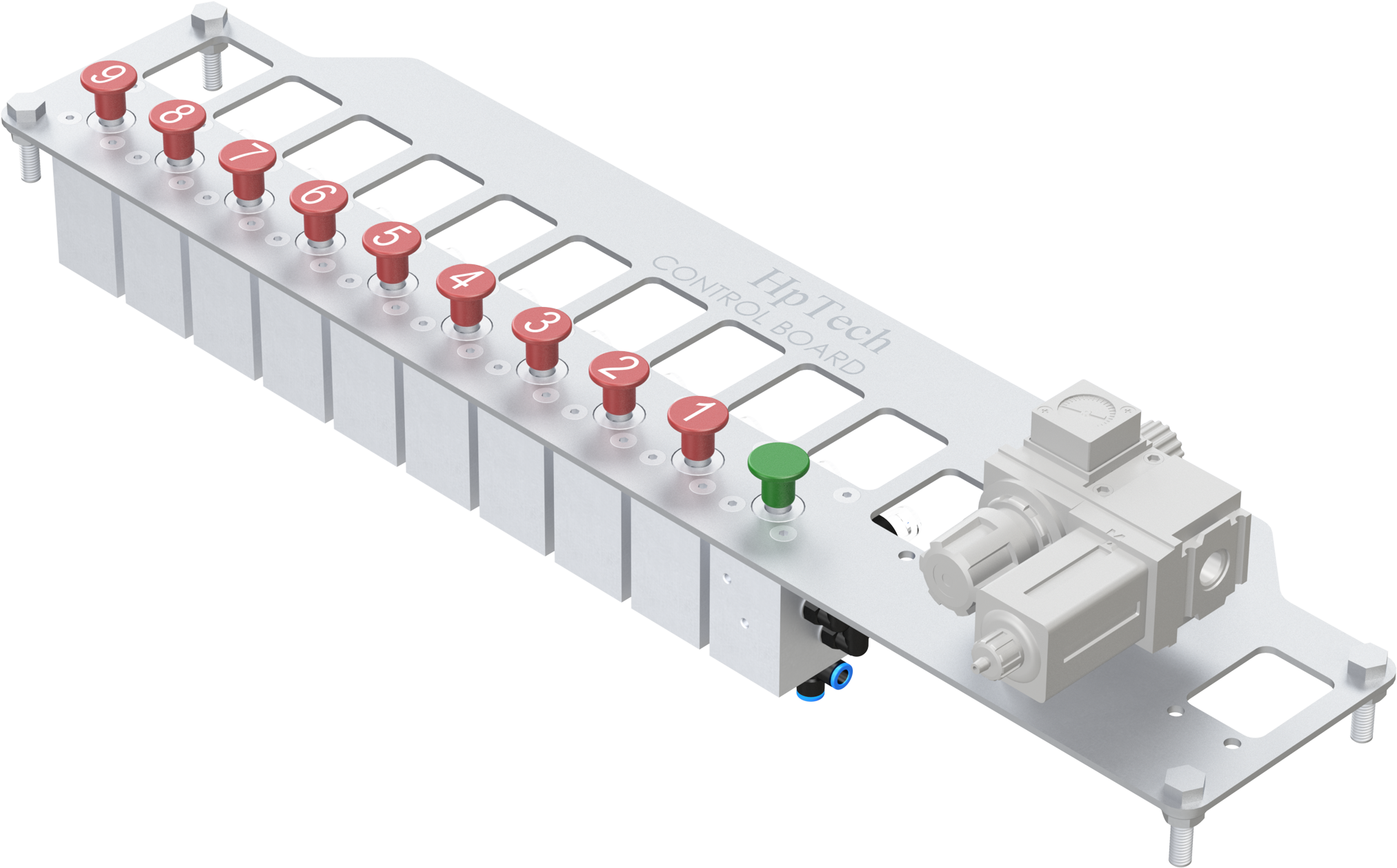 Hydraulic Pneumatic Technology | 9 Section ADR Pneumatic Control Panel